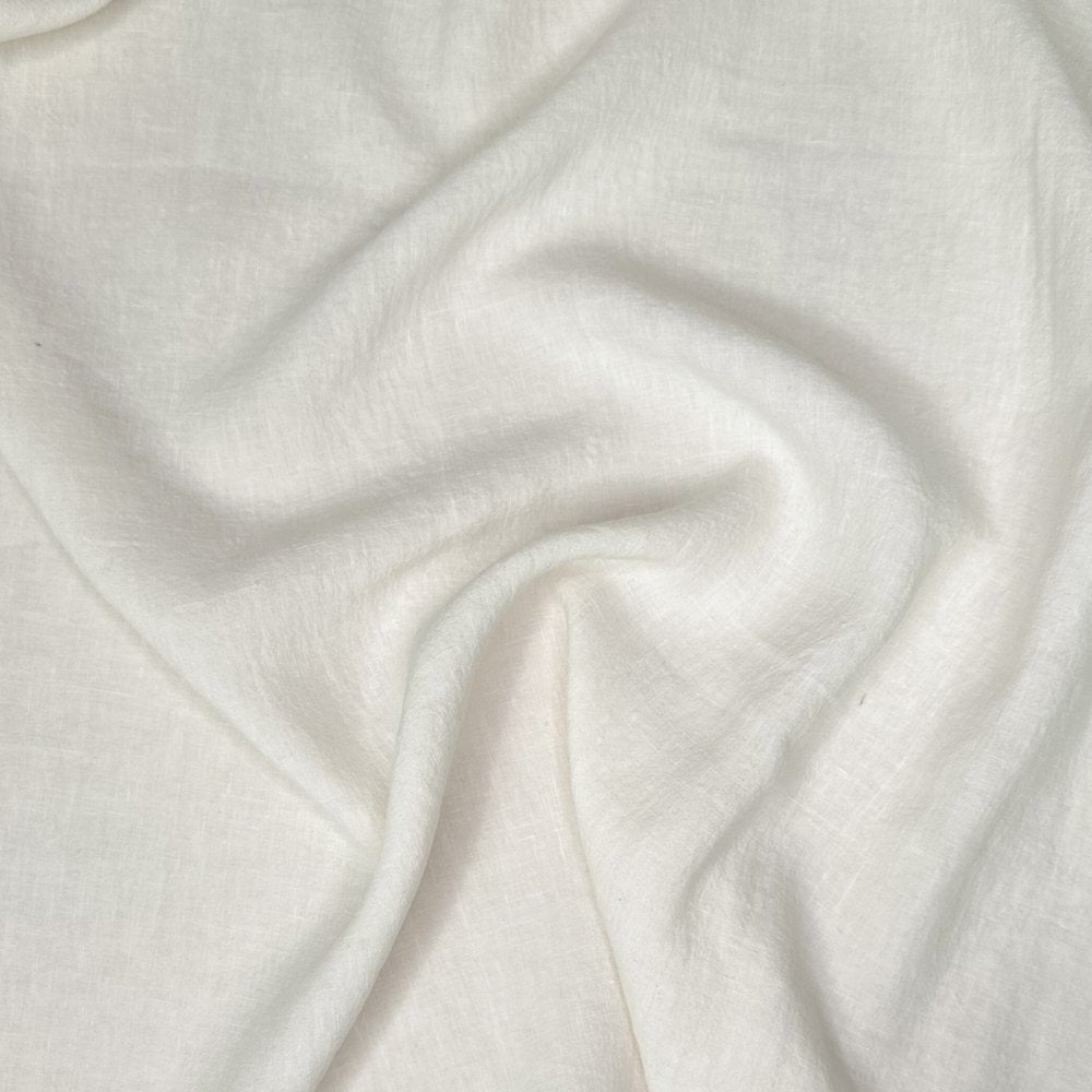 Cairo Linen - Ivory, 1/4 yard – Piece Fabric Co.