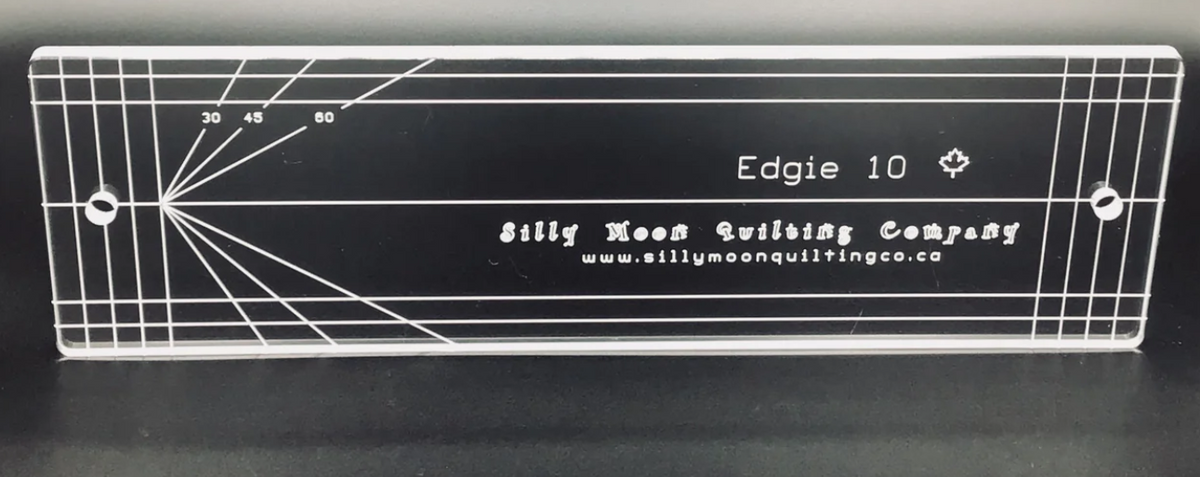 Silly Moon Ruler, Edgie 10, 1/8" – Piece Fabric Co.