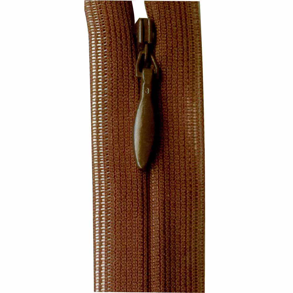 Costumakers Invisible Zipper - Chestnut Brown – Piece Fabric Co.