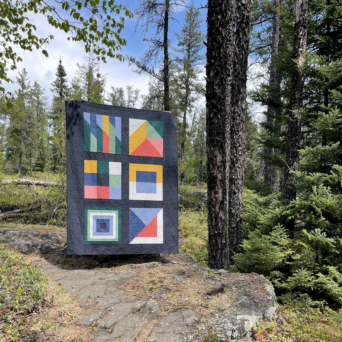 Boreal Forest Quilt Kit - Original Version – Piece Fabric Co.