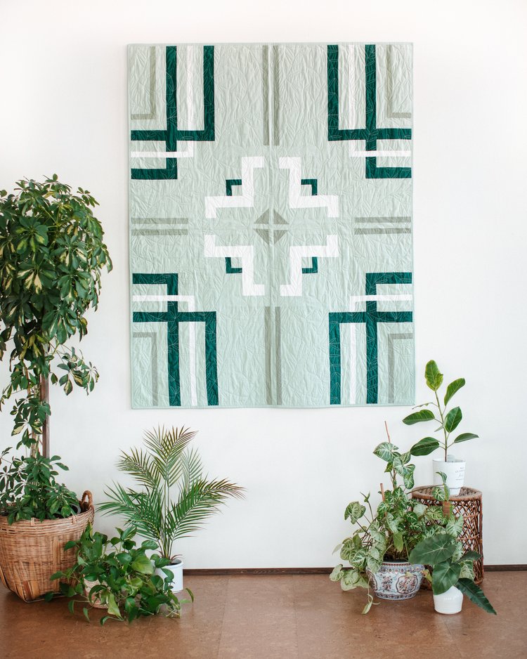 Boxwood Quilt Kit – Piece Fabric Co.